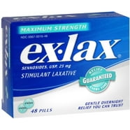Ex-Lax Ex Lax Regular Strength Chocolate Laxative, 24 CT (Pack of 12 ...