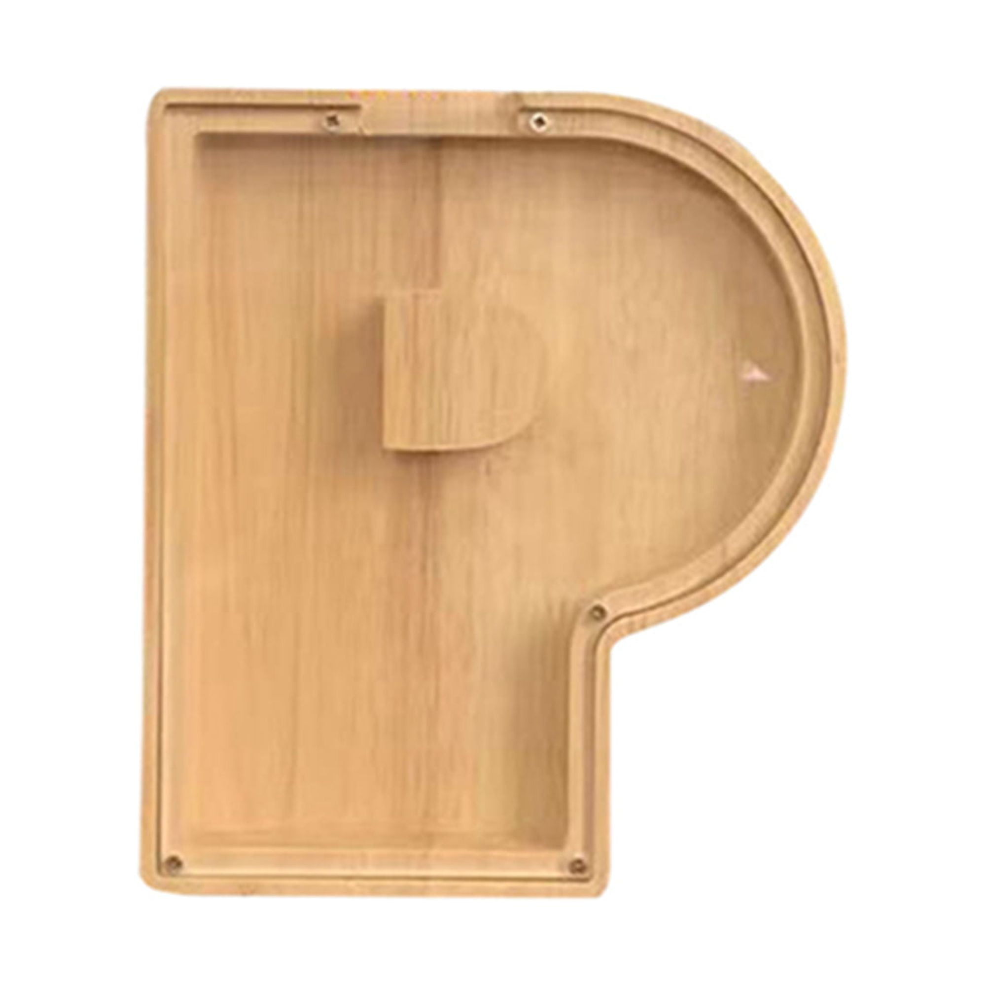 Sprifallbaby Creative Wooden Letter Shape Money Box, Simple Style ...