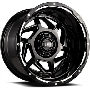 Grid OffRoad GD15 Custom Wheel for 20x9 inch Gloss Black with Milled ...