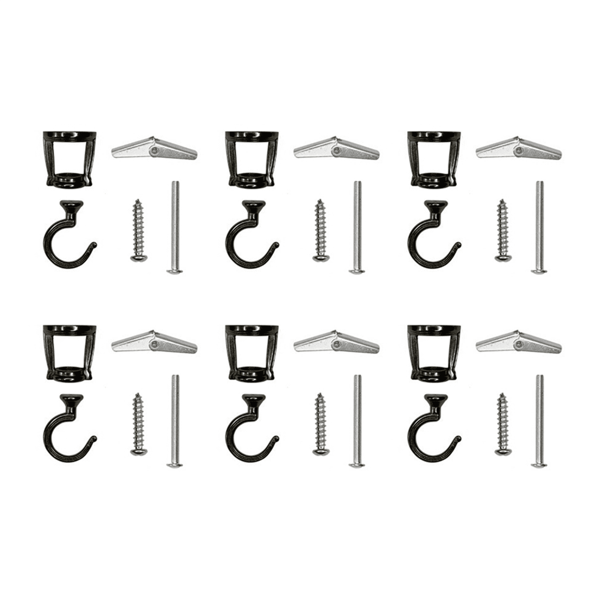 Click here for Zh & Art 6 Pcs Ceiling Hooks For Hanging Plants he... prices
