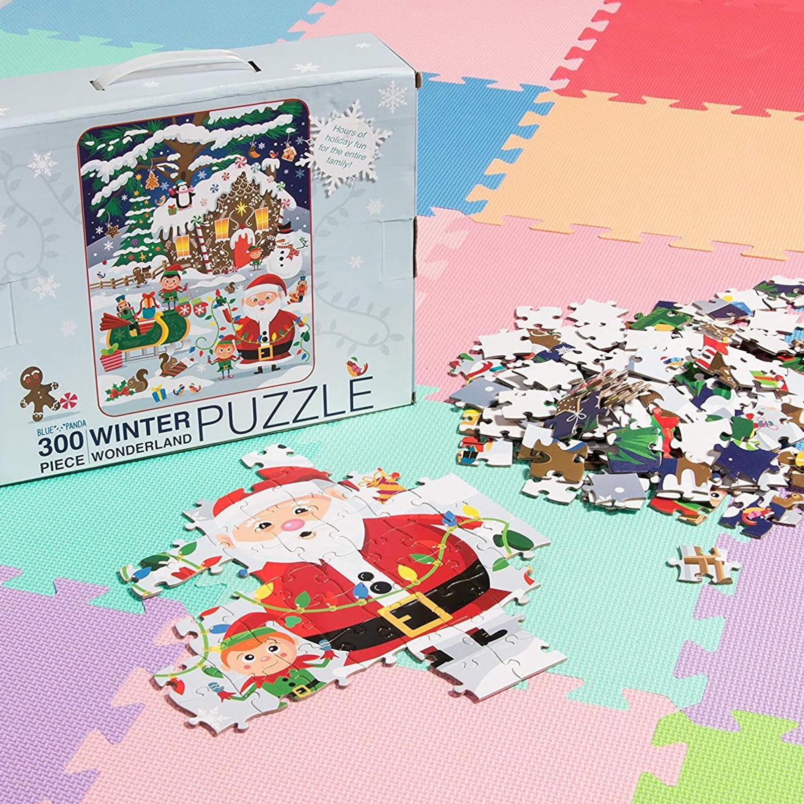 Buy Christmas Jigsaw Puzzle - 300-Piece Large Holiday Winter Wonderland ...