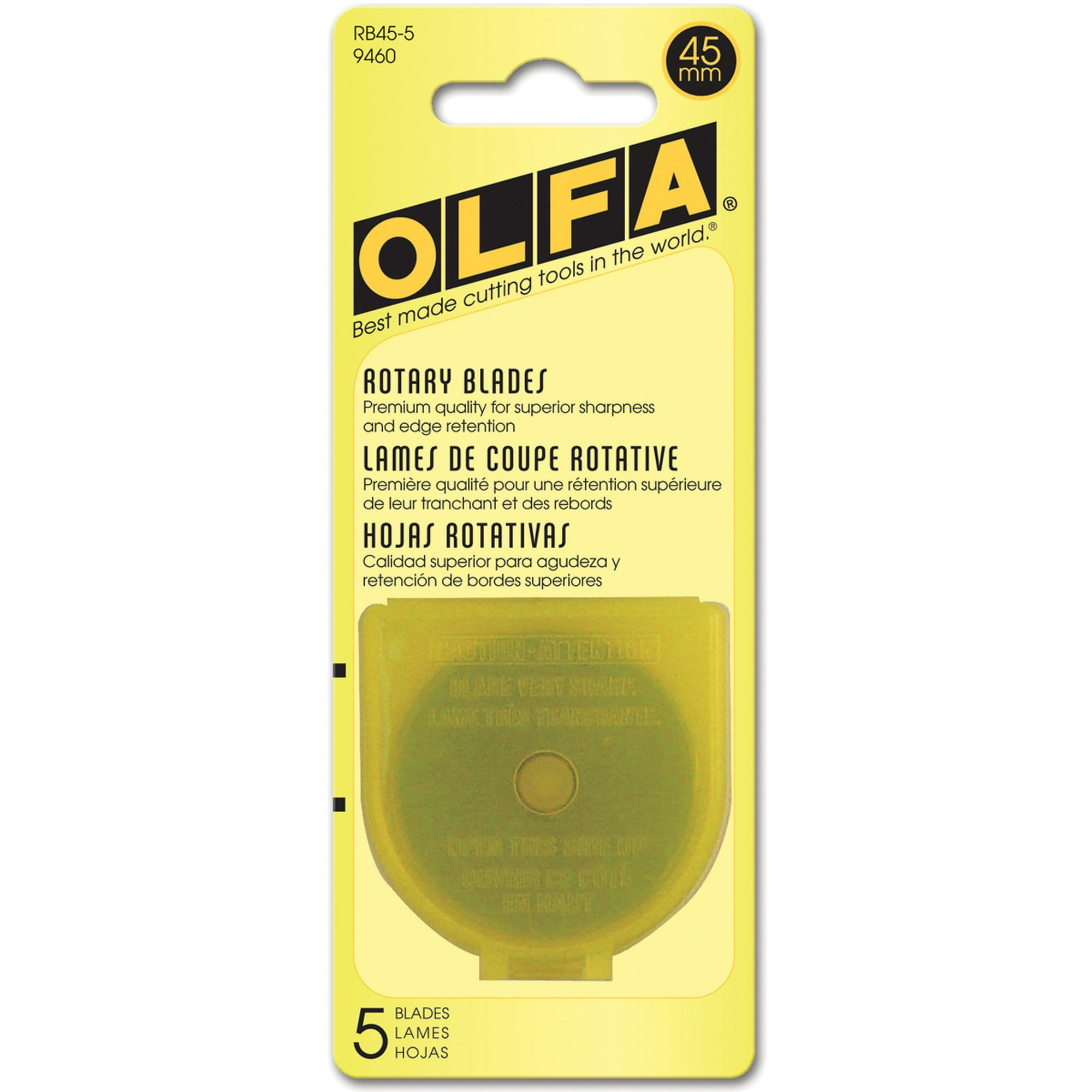 Click here for Olfa Rotary Blade Refills-45mm 5/Pkg prices