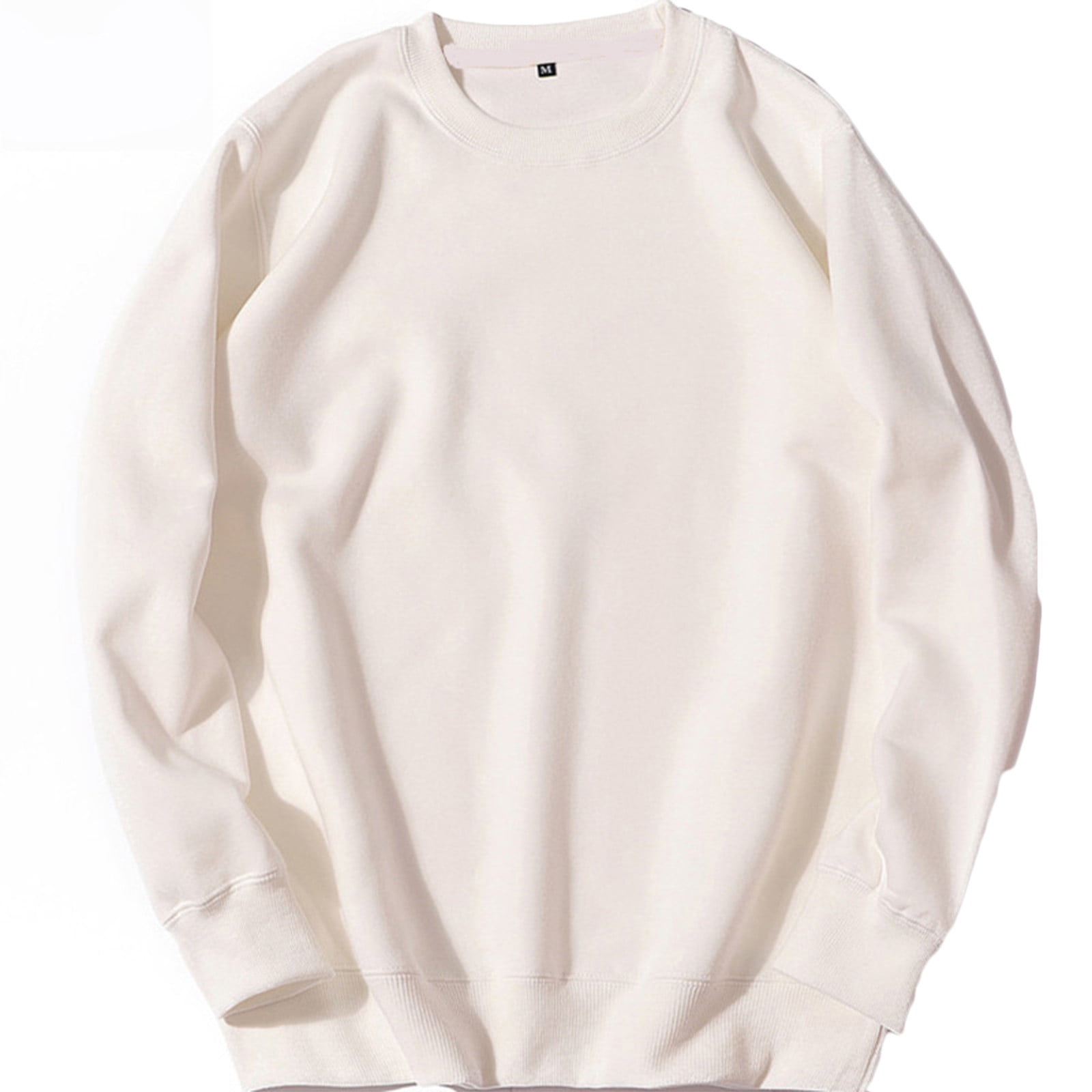 Click here for Qipopiq Mens Crewneck Sweatshirts Soild Color Geom... prices