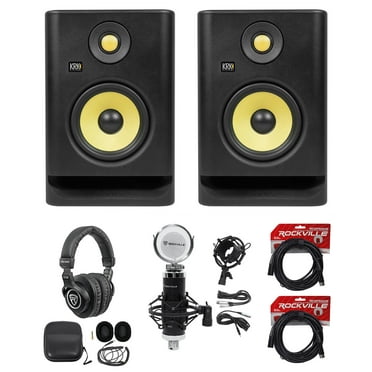 Rockville Home Music Equipment Studio Recording Full Setup Kit ...