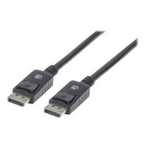 Manhattan Monitor DisplayPort Male to DisplayPort Male Cable, 6.6 ft ...