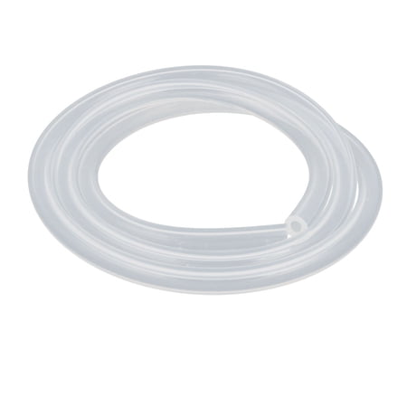5mm x 10mm High Temp Resistant Silicone Rubber Tube Hose Pipe Clear 1 ...