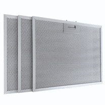 Range Hood Grease Filter - Three Pack - 12-3/4 X 9-13/16 Inches ...