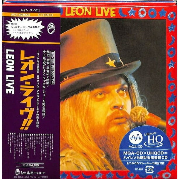 Leon Russell - Leon Live (MQA-CDX UHQCD) [CD] Master Quality ...