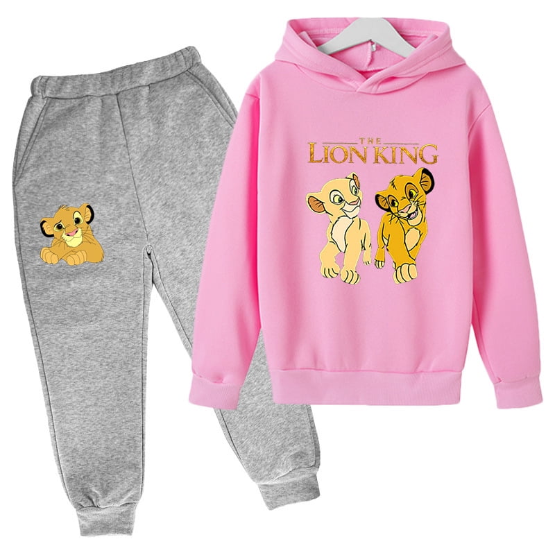 Click here for The Lion King Cartoon Print Boys And Girls Hoodie... prices