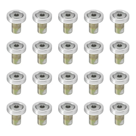 Unique Bargains 20pcs M6 Bumper Fender Washer Engine Bay Dress Up ...