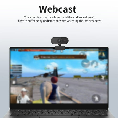 Computer Webcam HD 1080P Conference PC Camera with Microphone Laptop ...