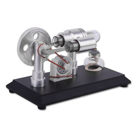Model Engine Set Stainless Steel Mini Physics Experiment Educational ...