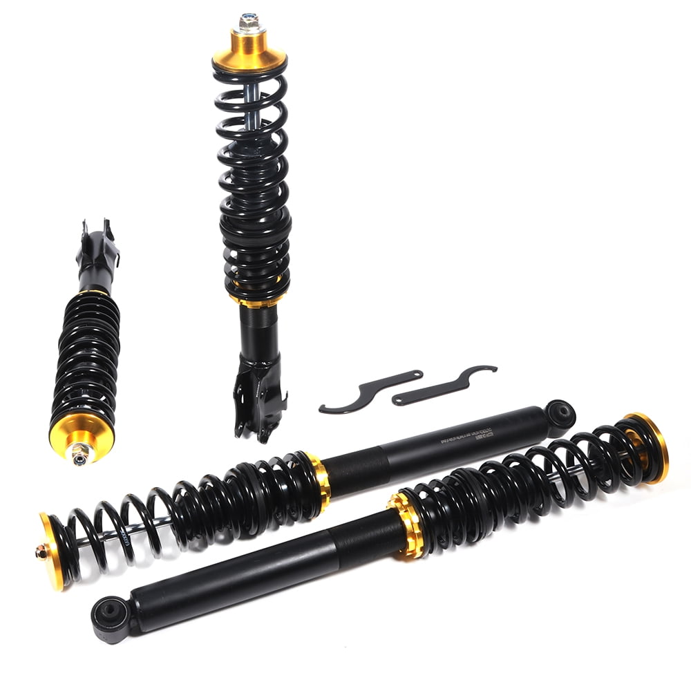 ECCPP Coilover Struts fit for VW Shocks Adjustable Coilovers Suspension ...