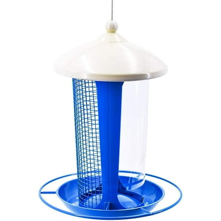 Wild Bird Feeder - Metal Hanging Bird Feeder for The Garden,Partition ...
