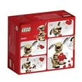 LEGO Bricks & More Adorable Valentines Cupid Dog 40201 Building Kit ...