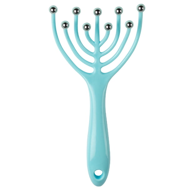 Langgg Head Massager Portable Handheld Steel Ball Scalp Massage Tool ...