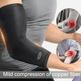 Compression Arm Brace - Infused Sleeve for Arms, Forearm, Bicep. Tennis ...