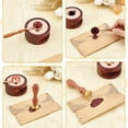 1 Set Seal Stamps with Wood Handle for Scrapbooking DIY Word 25mm for ...