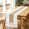 AUQ 2026 New Table Runner Linen Cotton Cloth Farmhouse Table Runner ...