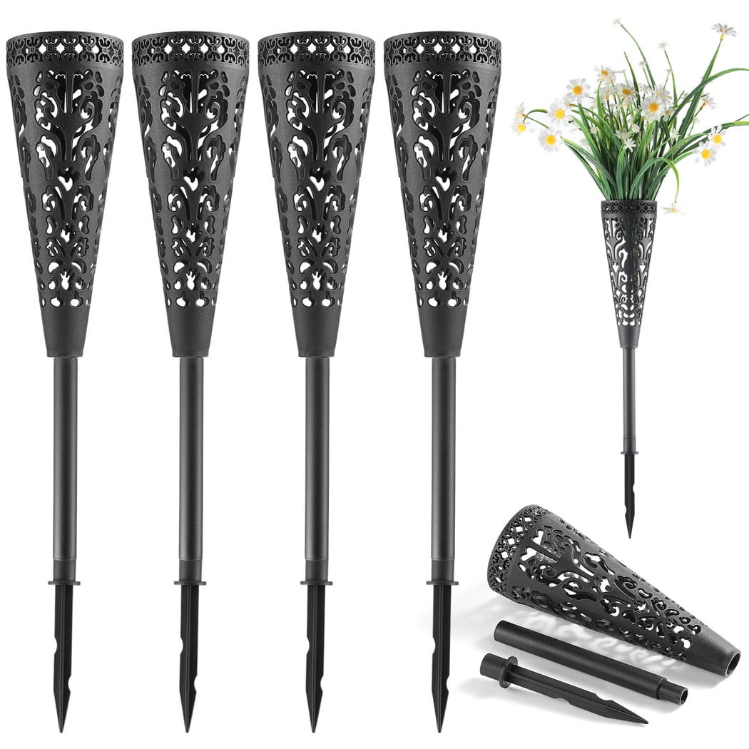 Click here for Bangcool Carved Cemetery Vase 4 Pcs Set  Grave Vas... prices
