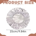 Aluminum Foil Food Covers, 30 Pcs Reusable Heat Retaining Covers for ...