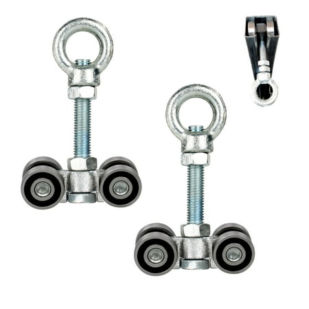 BiJun 4 Wheel Unistrut Trolley Silent Trolley Assembly Rollers ...