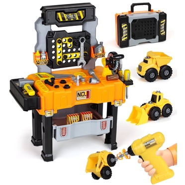 Step2 Handyman Plastic Toddler Workbench and Plastic Kid Tool Bench 30 ...