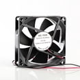 Motor-One DC Cooling Fan 12V 0.22A, 45 CFM 2600 RPM, 80mm x 25mm 220mA ...