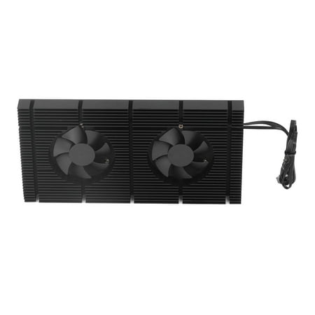 GPU Backplate Radiator, Backplane Memory Cooling Cooler Low Noise Dual ...