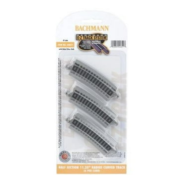 Bachmann Trains N Scale 11.25" Radius Curved Track Model Train Track ...