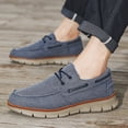 Men Canvas Sneakers with Soft Soles Casual Breathable Non-slip Men's ...