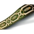 4" (10cm) Beautifully Embroidered Woven Tape Trim with unique geometric ...