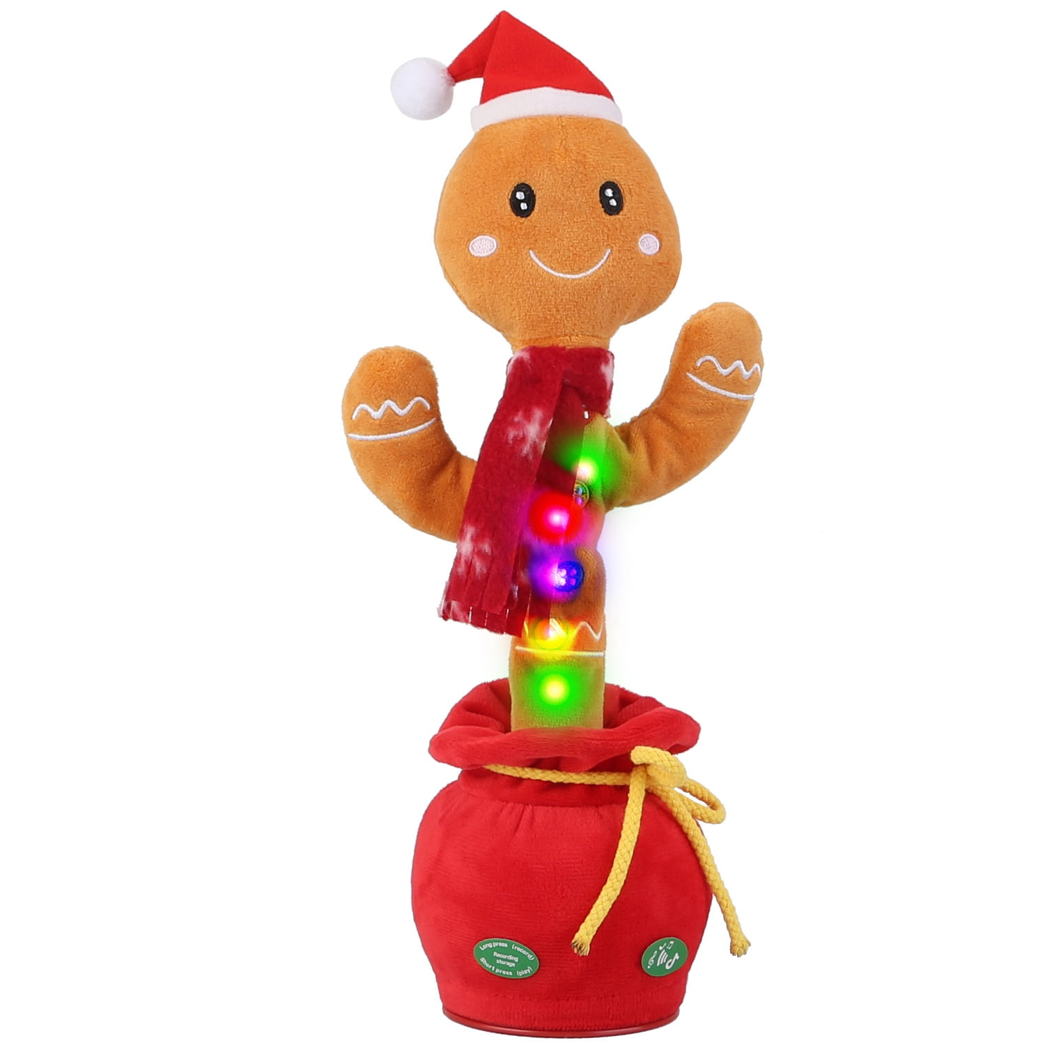 Glowing Dance Toy, iMountek Wiggly Dance Cartoon Toy Interactive Sing ...