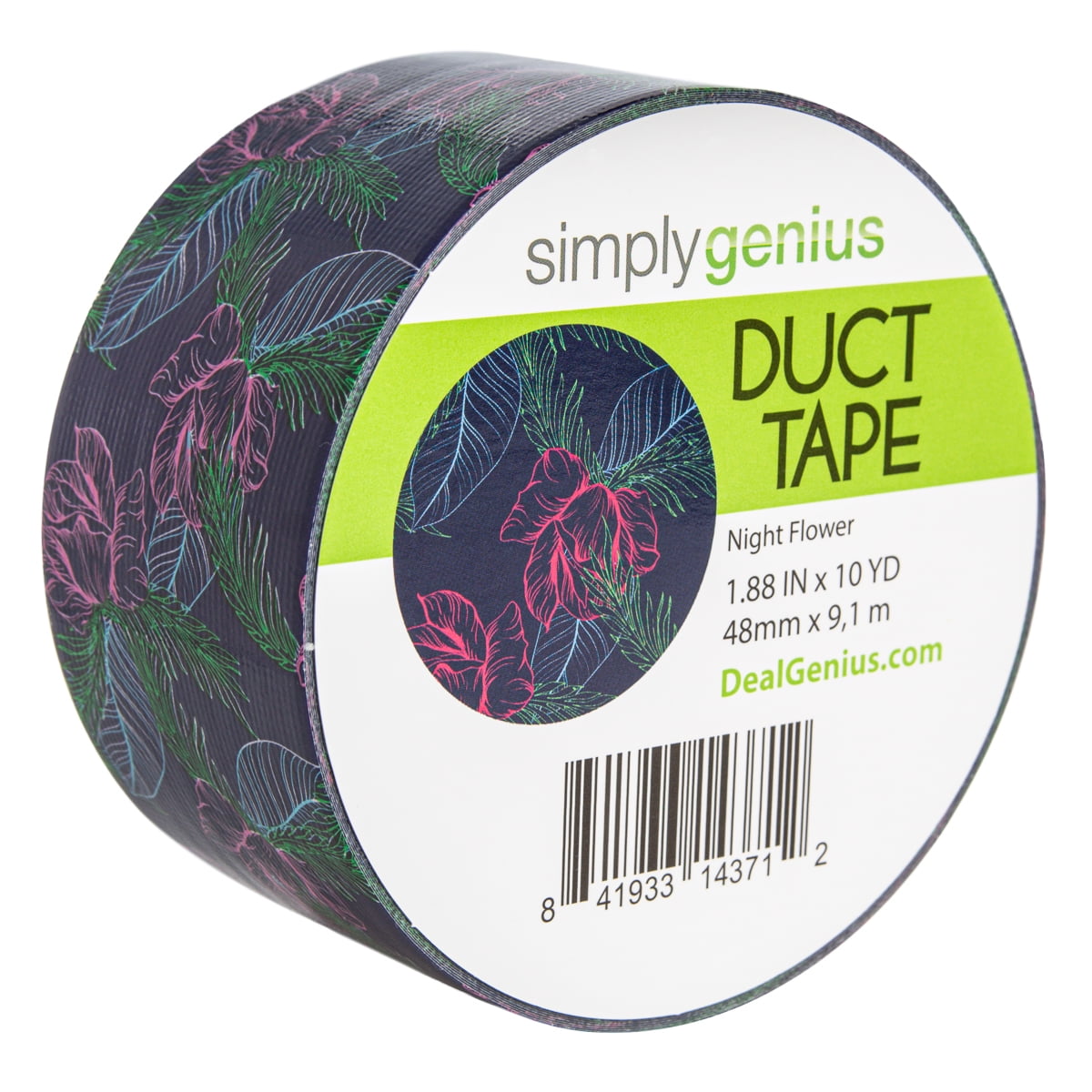 Simply Genius Craft Duct Tape Roll with Colors and Patterns, Night ...
