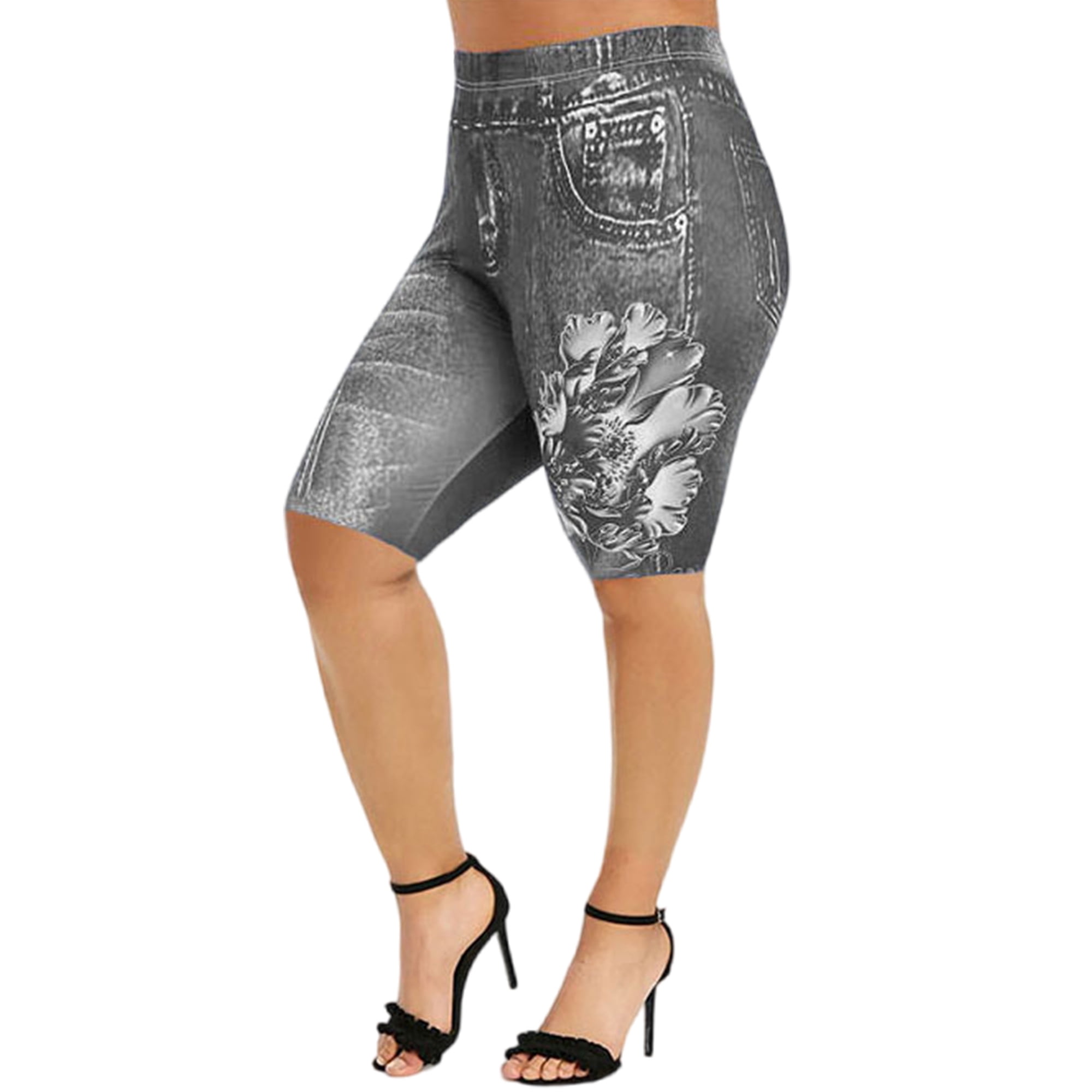 Printed Shorts And Leggings Style