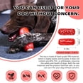 DOAHKSCL Squeaky Hotdog Dog Chew Toy for Aggressive Chewers ...