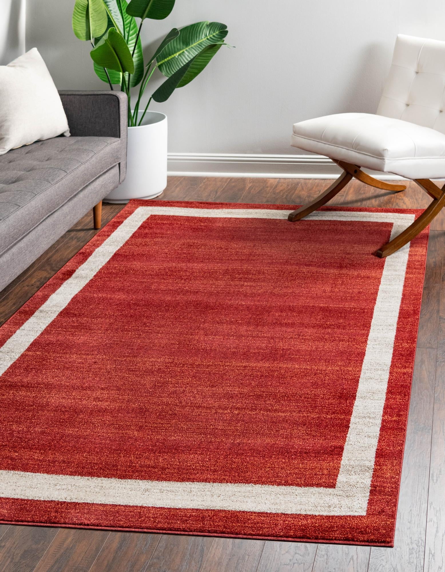 Rugs.com Angelica Collection Rug – 8' x 11' Terracotta Medium Rug ...