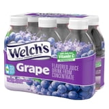 Welch's Grape Juice Drink, 10 fl oz On-the-Go Bottle (Pack of 6 ...