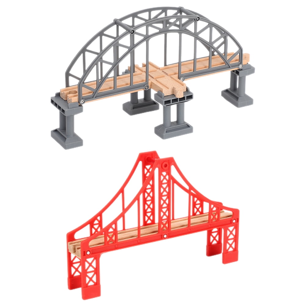 Click here for Oakleem 2pcs Railway Bridge Toy Train Bridge Train... prices