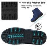 Ecetana Winter Snow Boots for Women Comfortable Outdoor Anti-Slip Ankle ...