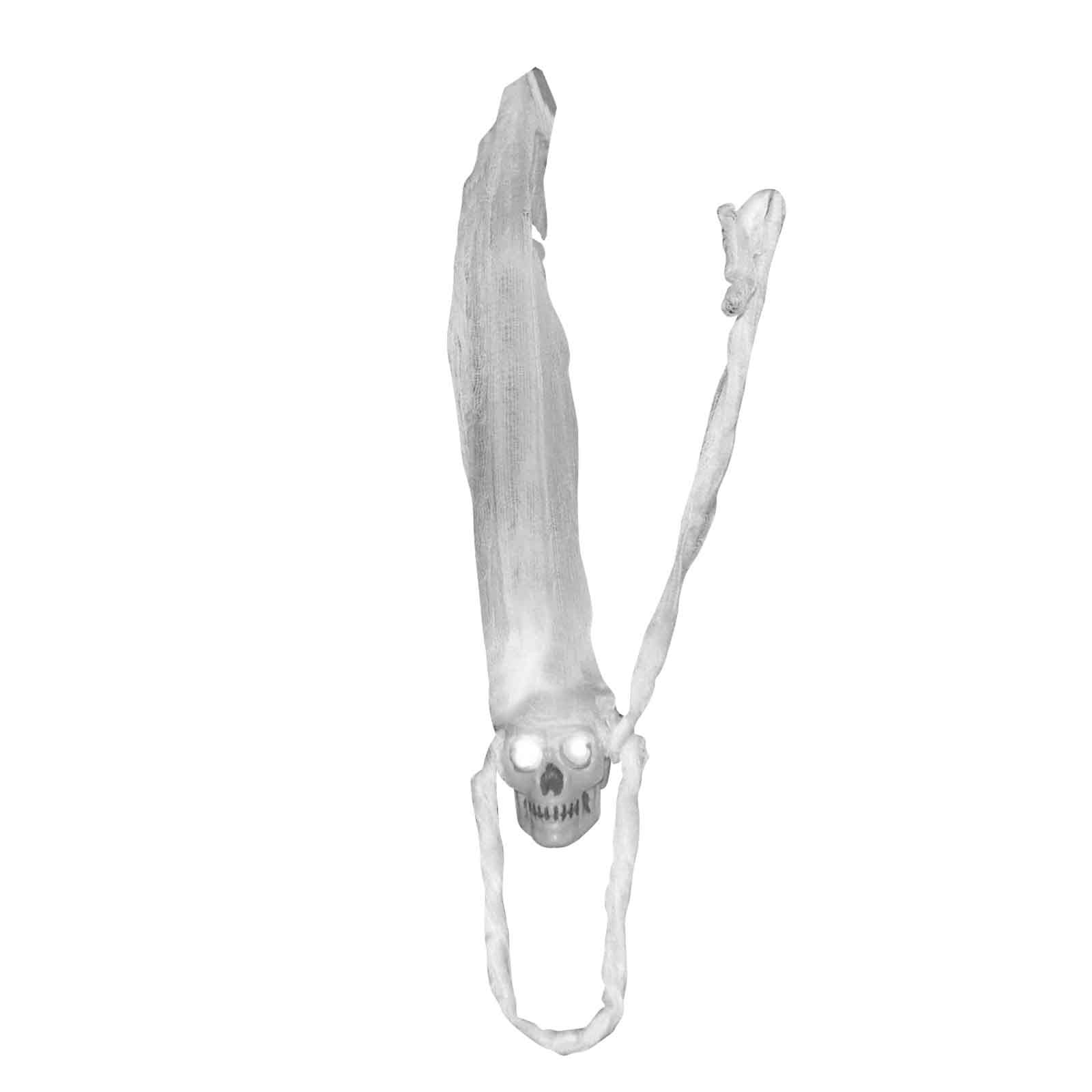 OAVQHLG3B Halloween Decorations Hanging Ghost Horror Skull Hair Light ...