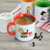 Peanuts Gentle Reminders Stoneware 4 Piece 21oz Mug Set in Assorted ...