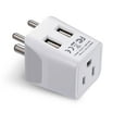 India Maldives Power Plug Adapter Travel QC 3.0 & PD by Ceptics, Safe ...