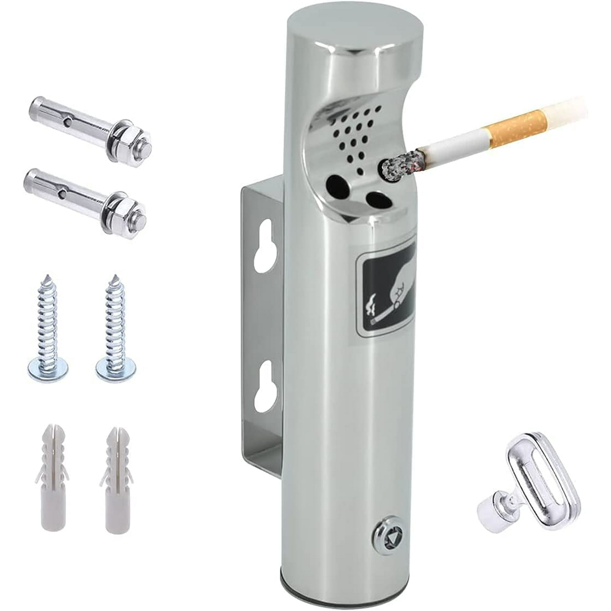 Click here for Unbranded Wall Mounted Outdoor Stainless Steel Cig... prices