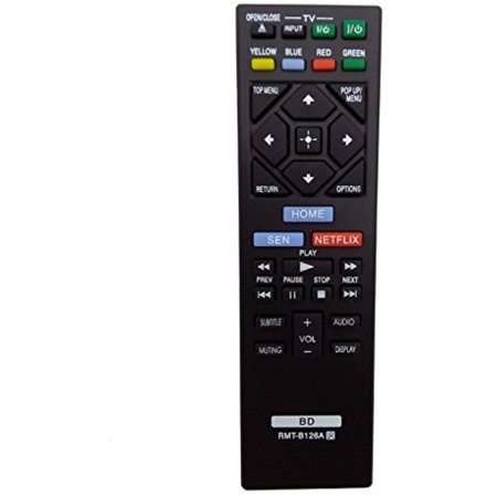 VINABTY B126A New Replaced Remote RMT-B126A fit for Sony Blu-Ray DVD ...