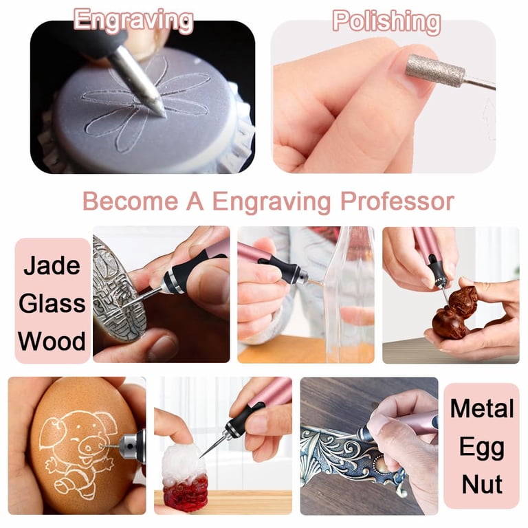 Resparked Engraving Pen Electric Engraving Pen Kit,Engraving Tool Kit ...