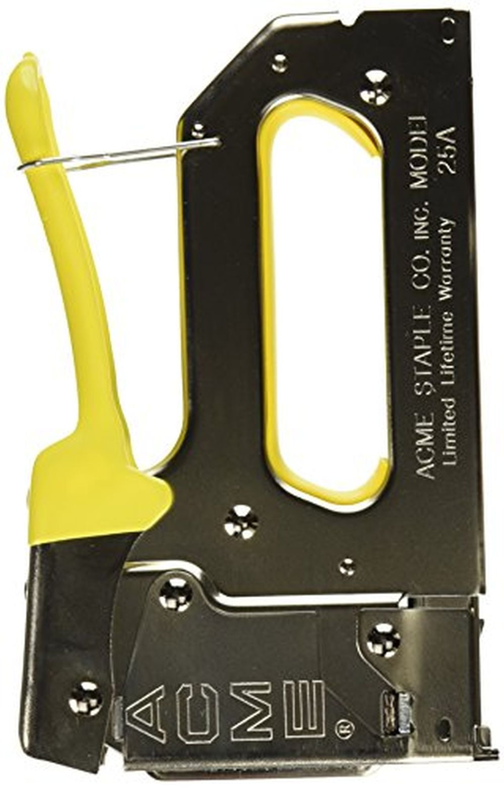Acme Staple 654025B 25A Staple Gun w/Bottom-Load Magazine Crown, 1/4 ...