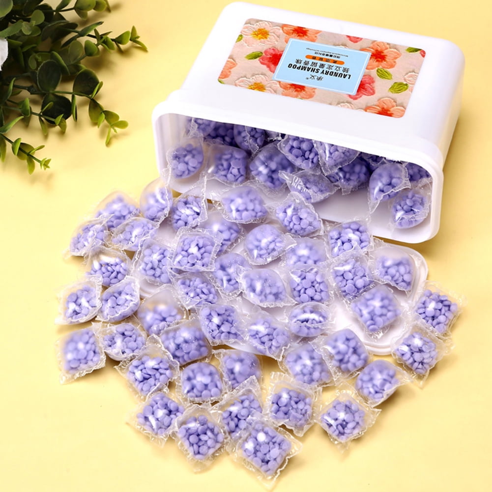 100 Uds cuentas de lavandería antiestáticas cuentas potenciadoras de aroma para lavadora ...