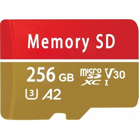 SD Card, 256 GB Micro SD Card High Speed Ultra-HD Memory Card SD Card ...