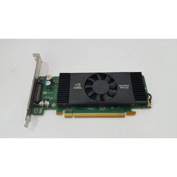 Used Nvidia Quadro NVS 420 512MB GDDR3 SDRAM PCI Express x16 Video Card ...